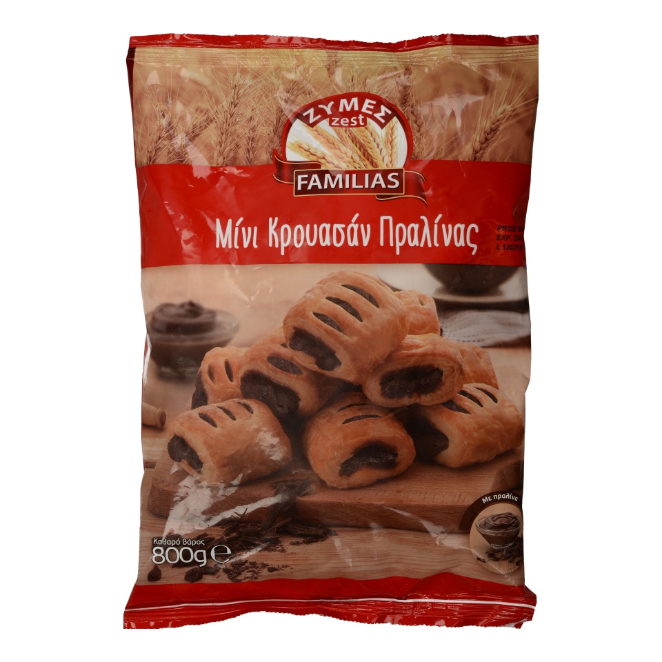 ZEST | ΚΡΟΥΑΣΑΝ MINI ΠΡΑΛΙΝΑ 800 GR | AB