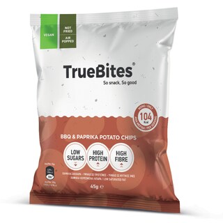 TRUE BITES | Τσιπς BBQ & Πάπρικα 45g | AB