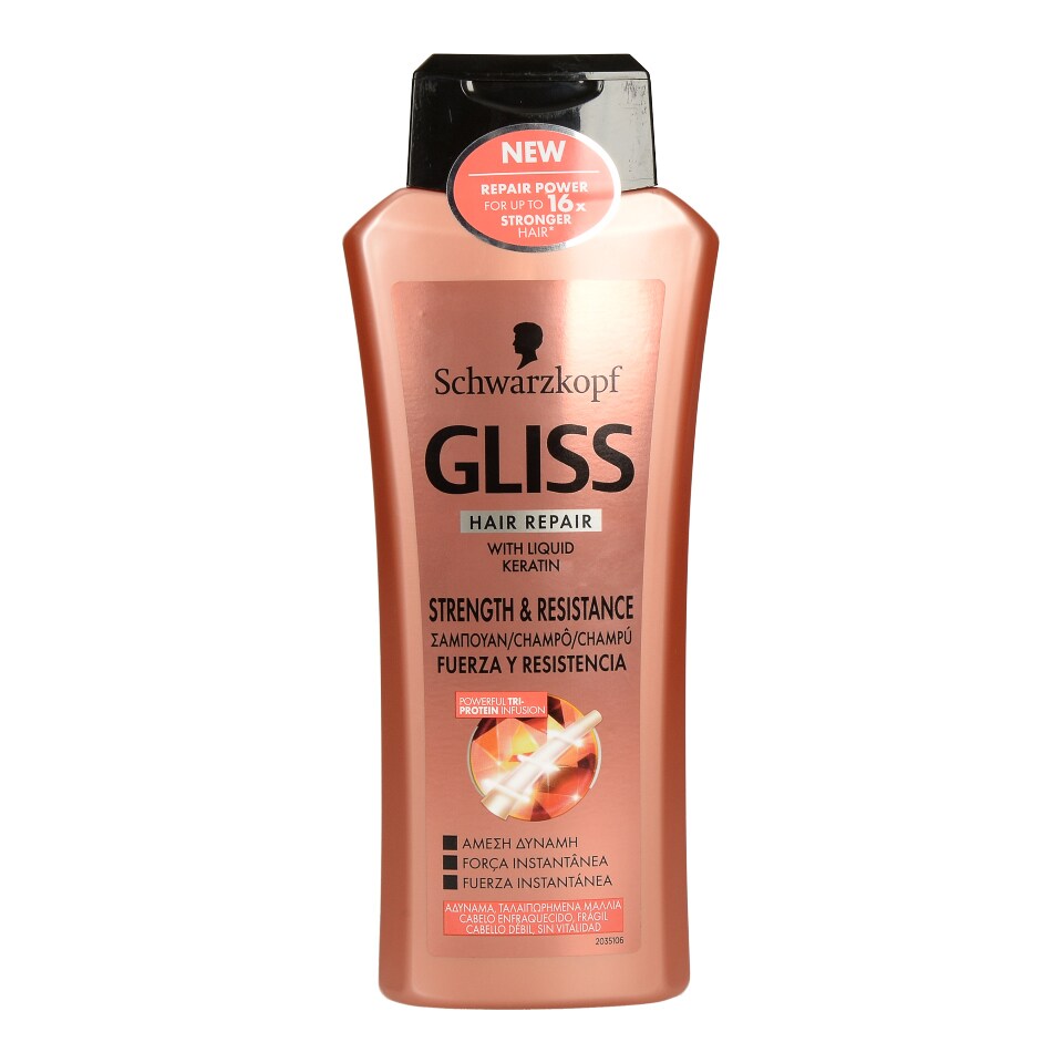 GLISS | ΣΑΜΠΟΥΑΝ ΓΙΑ ΔΥΝΑΜΗ ΚΑΙ ΑΝΤΟΧΗ 400 ML | AB