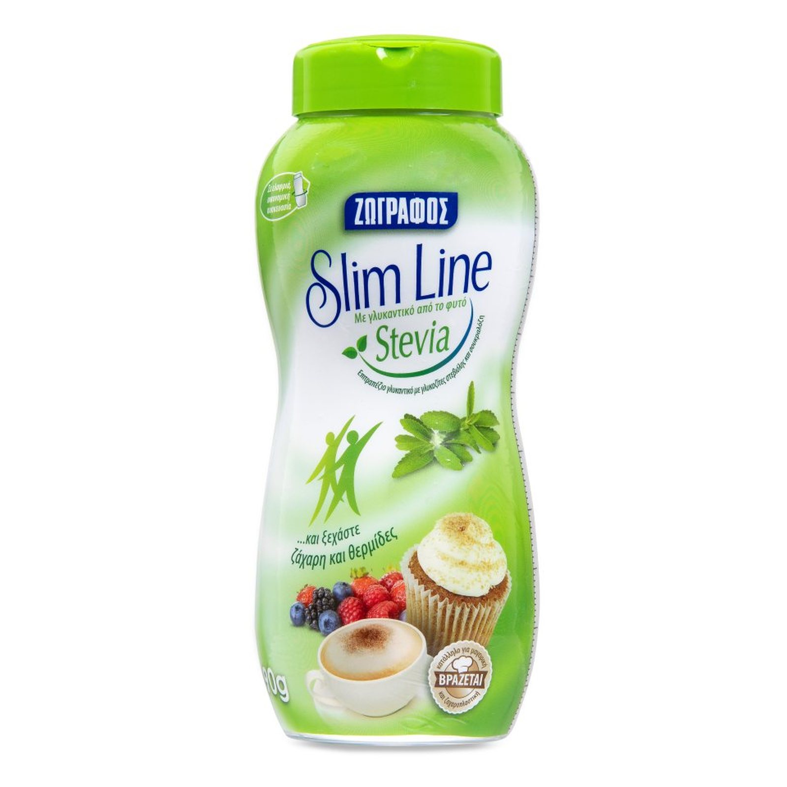 ΖΩΓΡΑΦΟΣ | Γλυκαντικό Σκόνη Slim Line Stevia 90g | AB