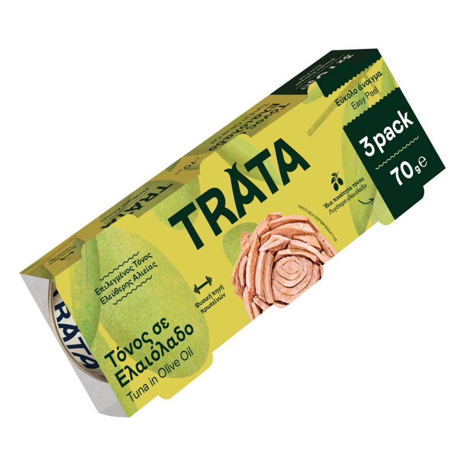 ΤΡΑΤΑ | Τόνος σε Ελαιόλαδο 3x52g | AB