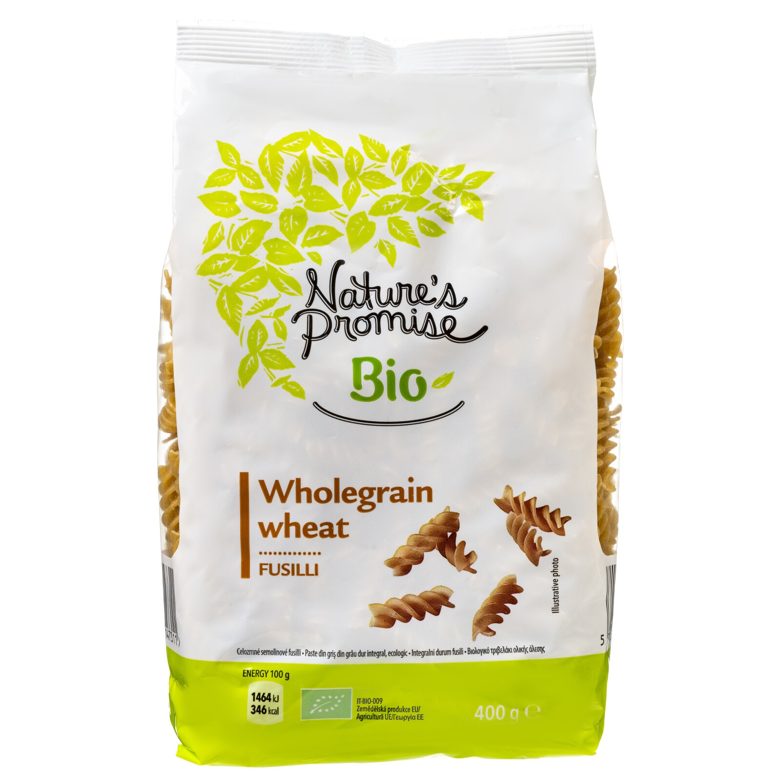 NATURES PROMISE BIO | Βίδες Τριβελάκι Ολικής Άλεσης Bio 400g | AB