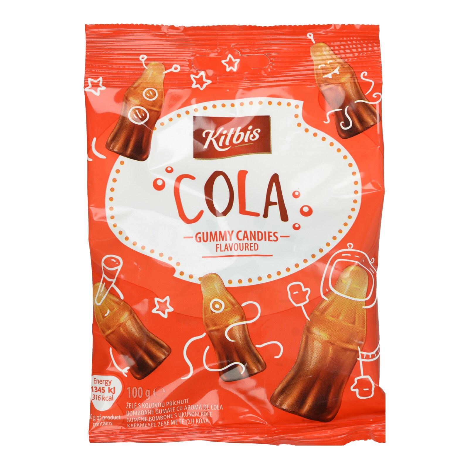 KITBIS | Ζελεδάκια Γεύση Cola 100g | AB